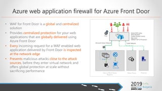 Deploy secure, scalable, and highly available web apps with Azure Front ...