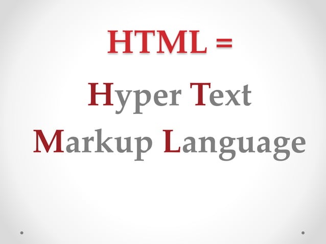 Web Development | PPT