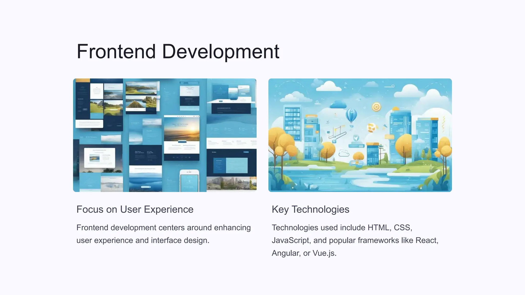 Frontend-and-Backend-in-App-Development.pptx | Web Development | Internet