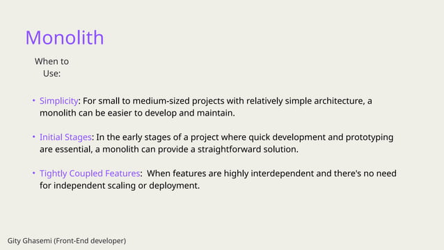 Exploring Modern Web Architectures: Monoliths, Monorepos, Multirepos, and Microfrontends | PPT