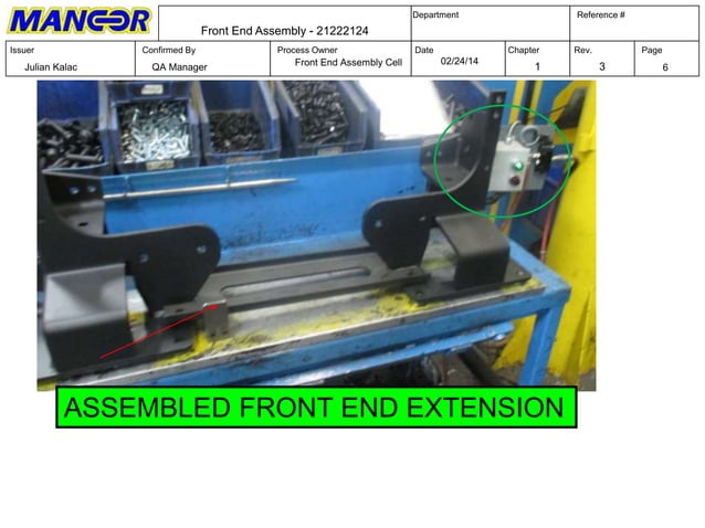 Front end assembly procedure volvo trucks | PPTX