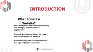 Frontend & Backend The Powerhouses of Modern Web Applications.pptx