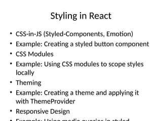 frontend developer interview course with example | PPT