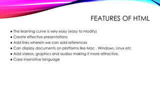 Front End Development - HTML AND BASICS.pptx