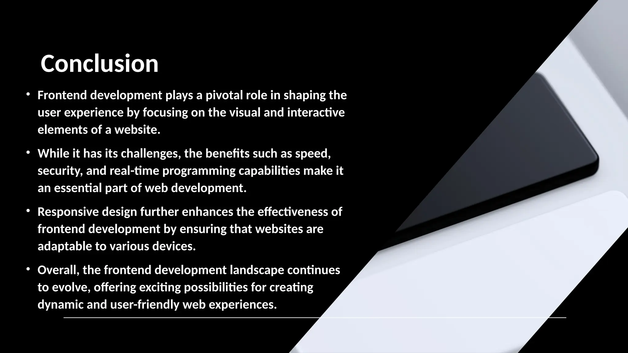 Key Insights on Frontend Web Development | PPTX