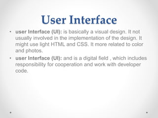 Front end development session1 | PPT
