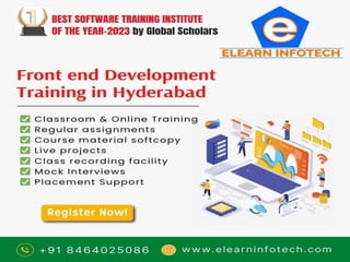 Front end Development Training in Hyderabad | PPTX