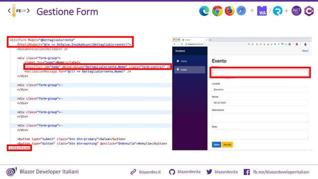 Frontend Development with Blazor | PPT