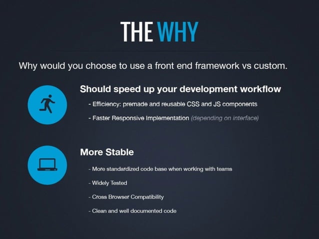 Front end frameworks | PDF