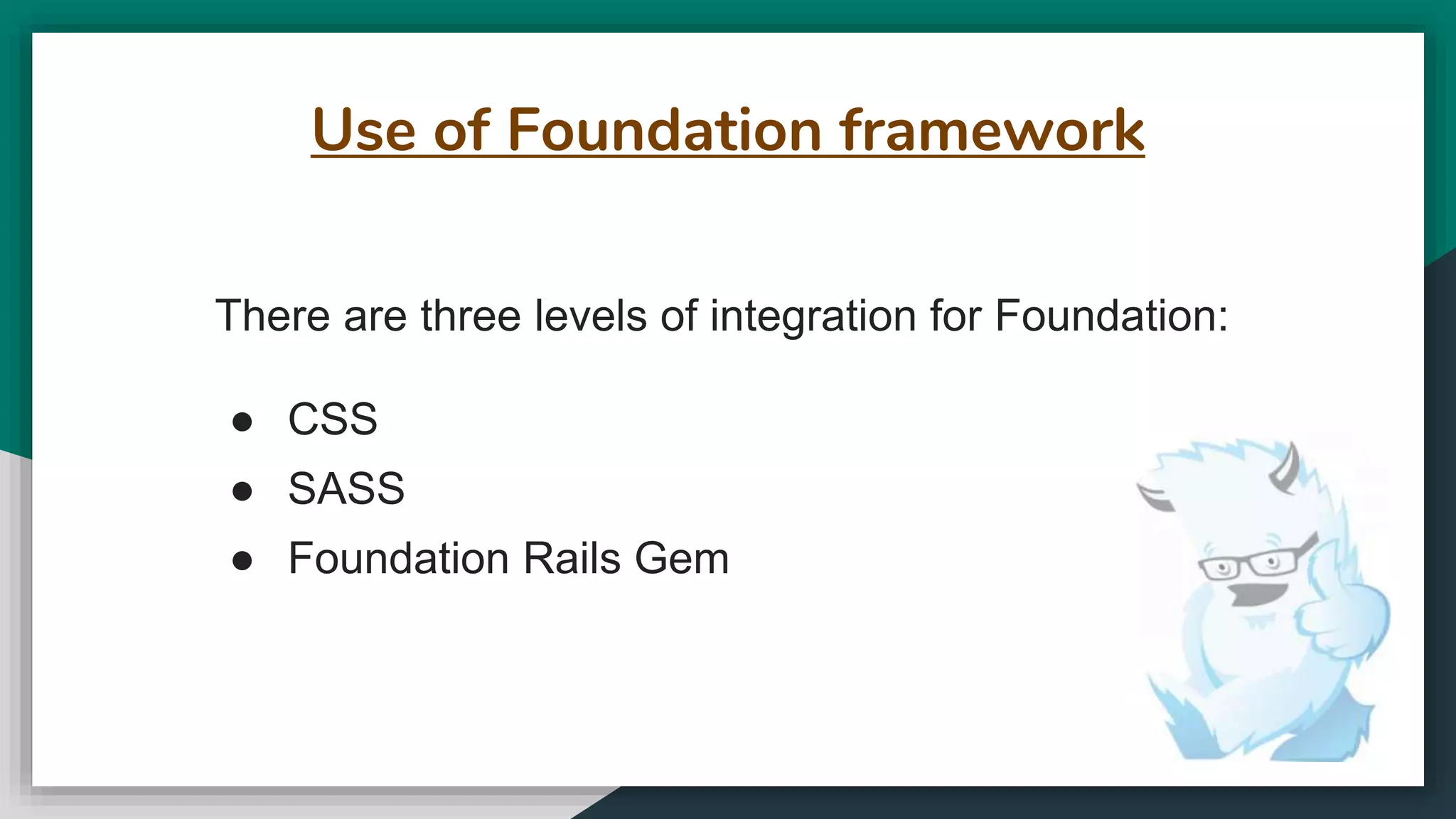 Front end frameworks | PPTX