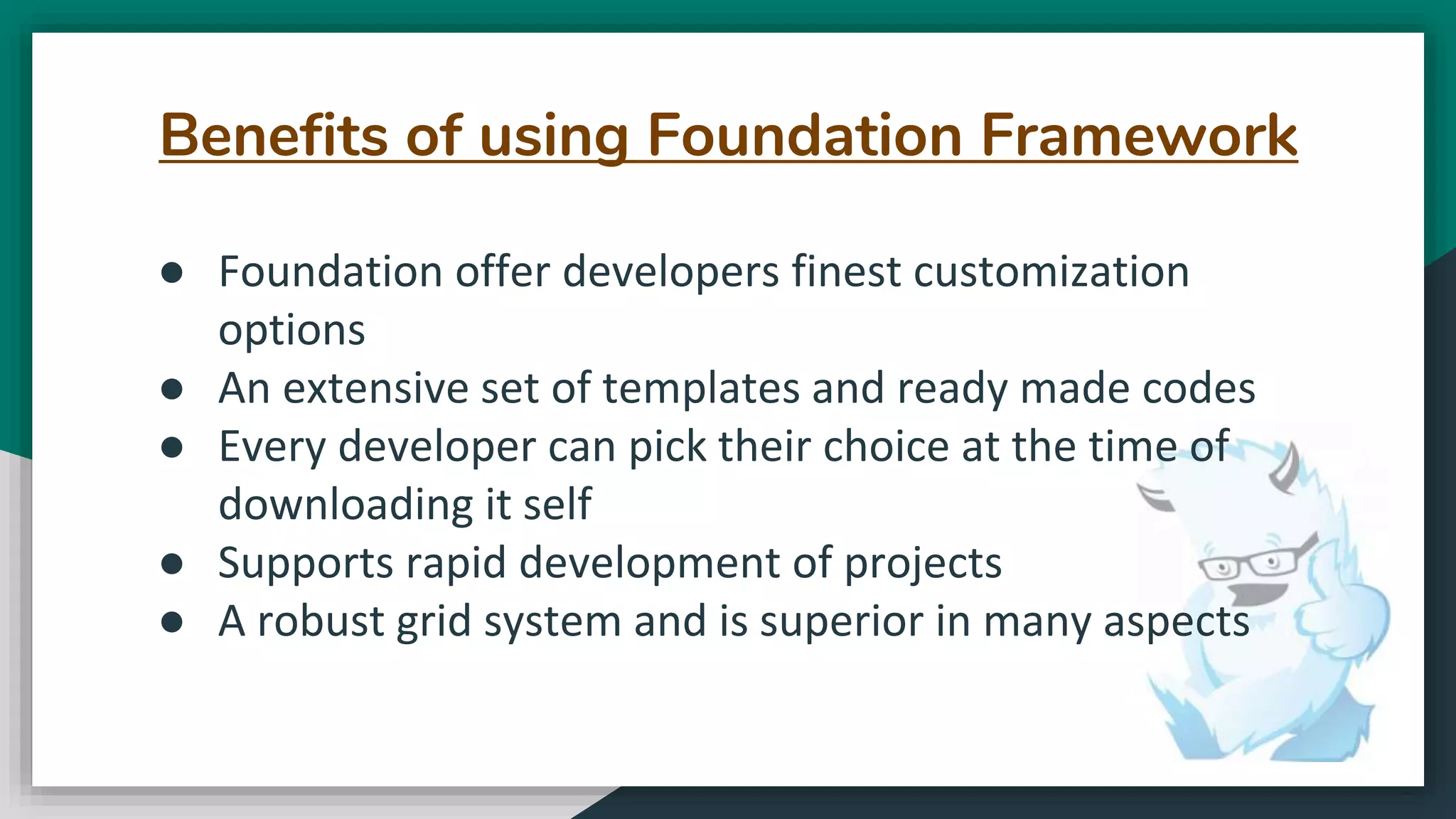 Front end frameworks | PPTX
