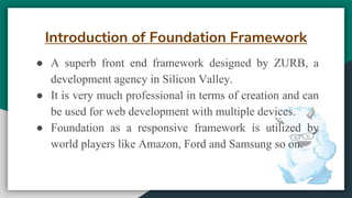 Front end frameworks | PPTX