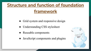 Front end frameworks | PPTX