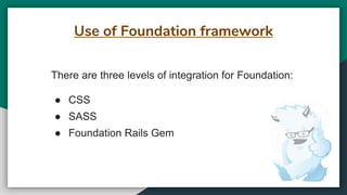 Front end frameworks | PPTX
