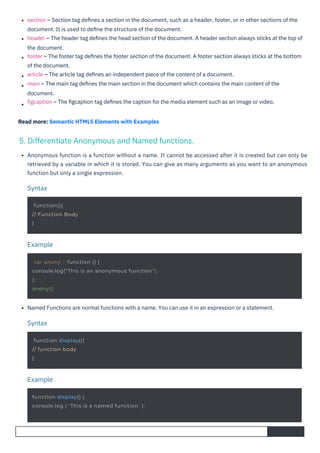 Frontend Interview Questions PDF By ScholarHat | PDF