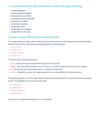 Frontend Interview Questions PDF By ScholarHat | PDF