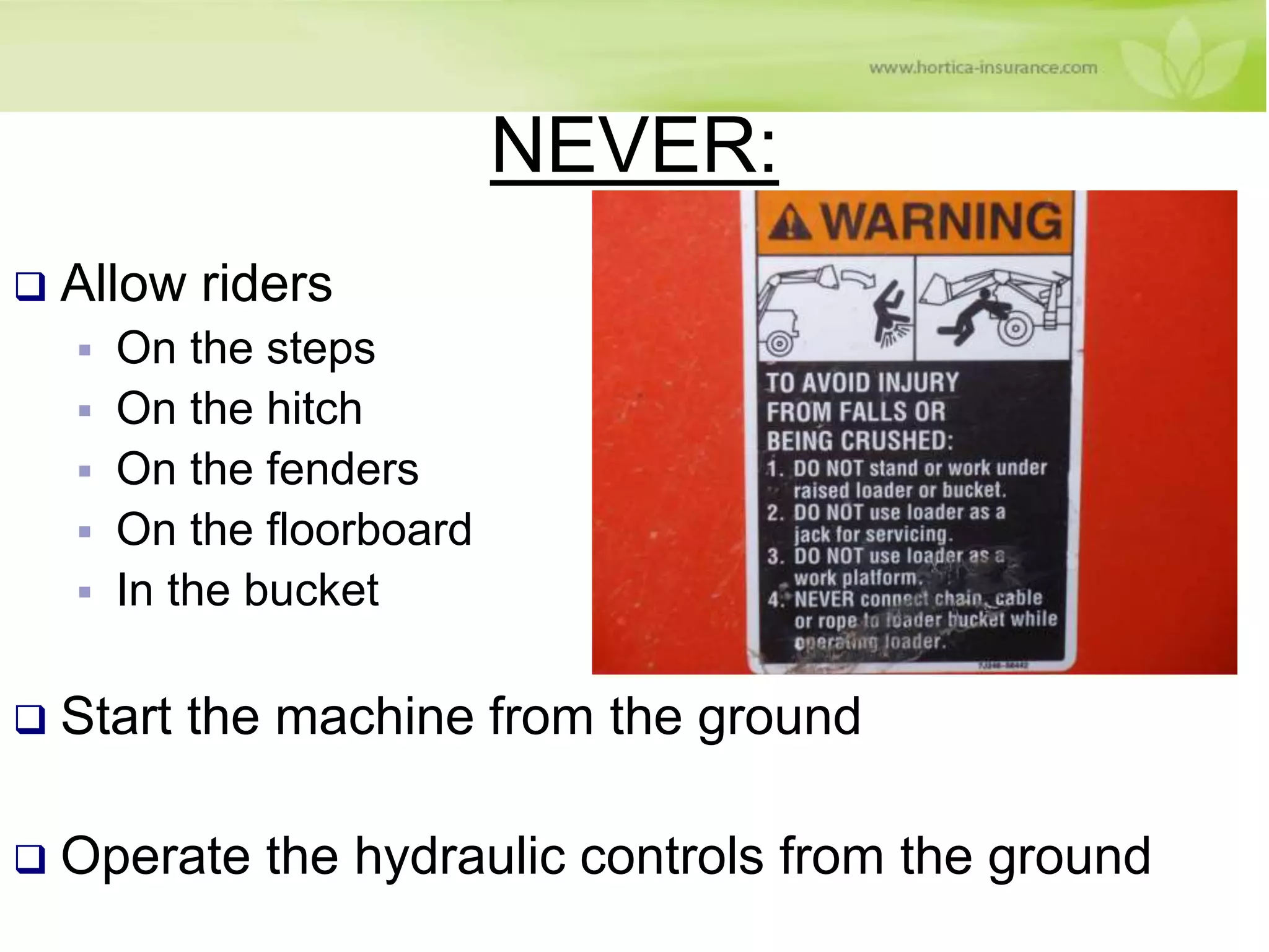 FRONT END LOADER SAFETY.ppt