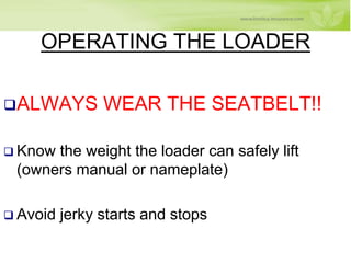 FRONT END LOADER SAFETY.ppt