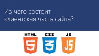 FrontEnd: JS + css + html | PPTX