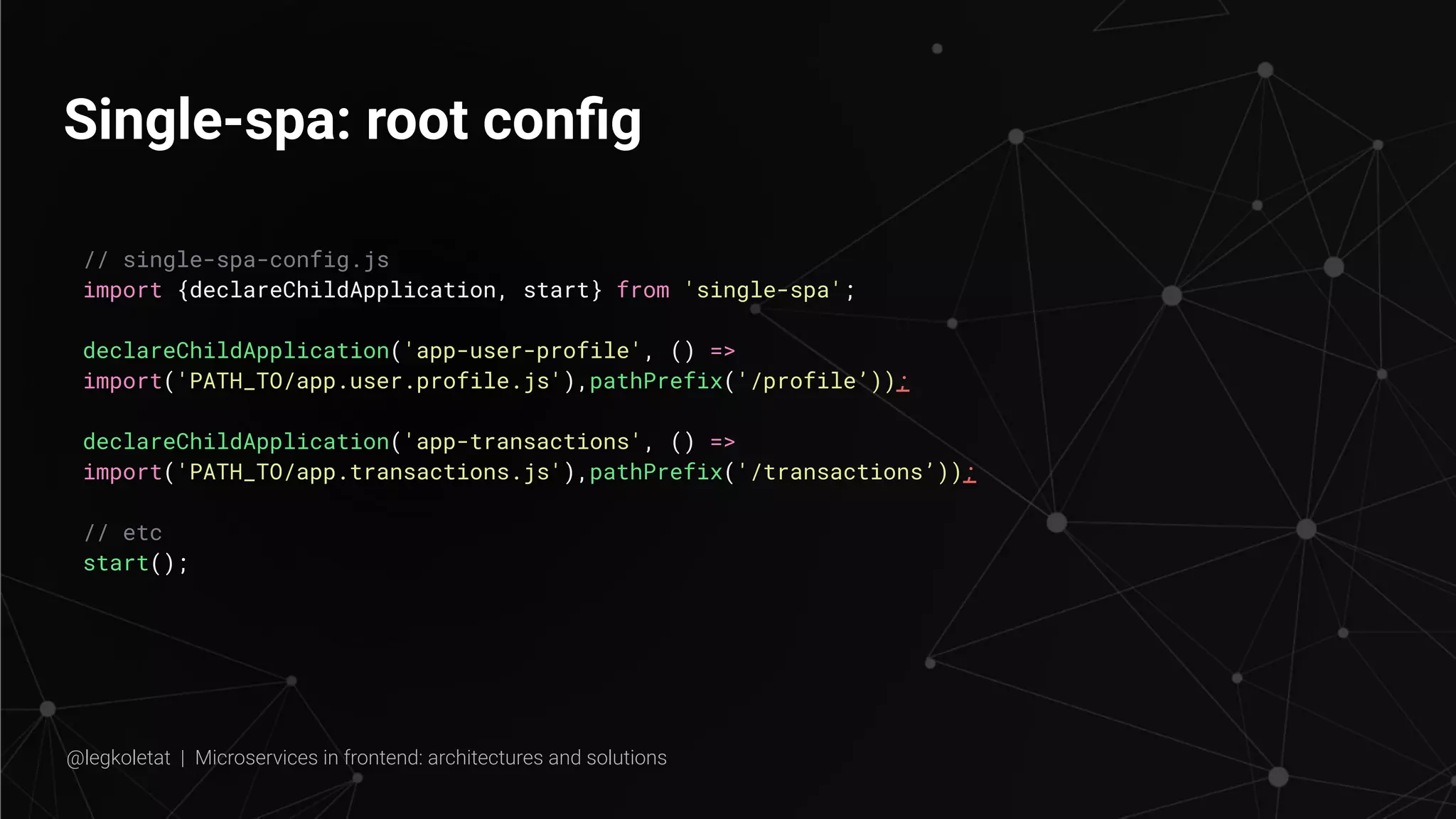 Front end microservices - October 2019 | PPT