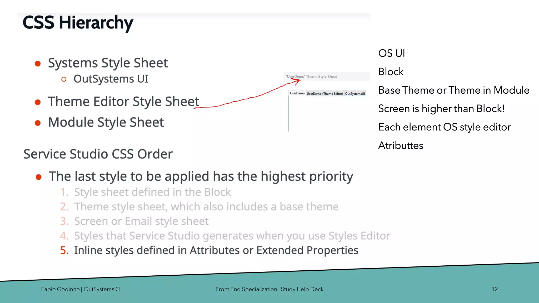 OutSystems Front End Specialization - Study Help Deck | PDF