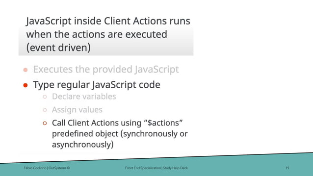 OutSystems Front End Specialization - Study Help Deck | PDF | Web ...