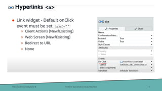 OutSystems Front End Specialization - Study Help Deck | PDF