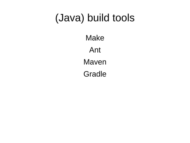 Front-end tools in java webapps | ODP