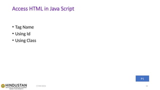 Front End Validator j ava Script all about fundamentals of java and crore concepts .pptx