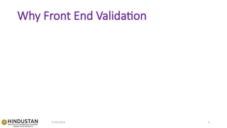 Front End Validator j ava Script all about fundamentals of java and ...