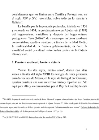 La frontera medieval entre Galicia y Portugal | DOC