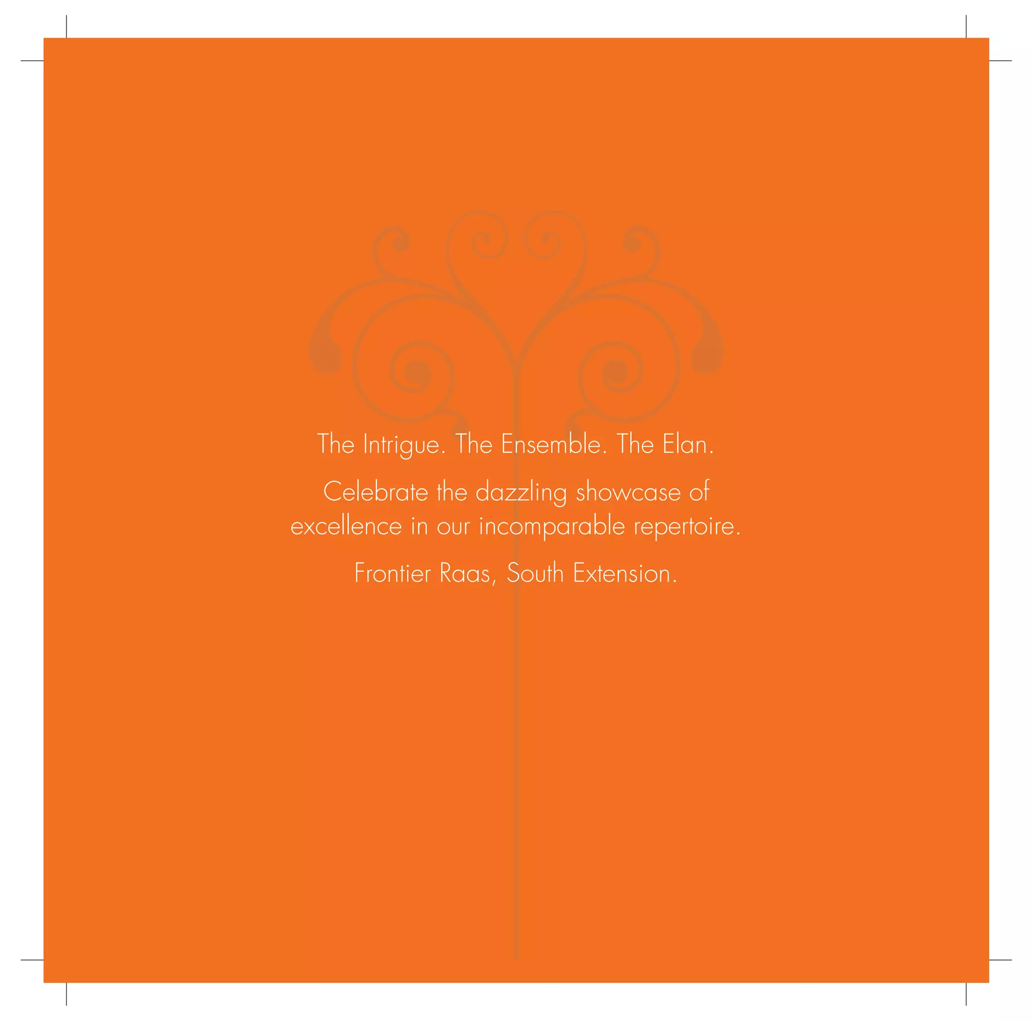 Frontier Raas Brochure | PPT