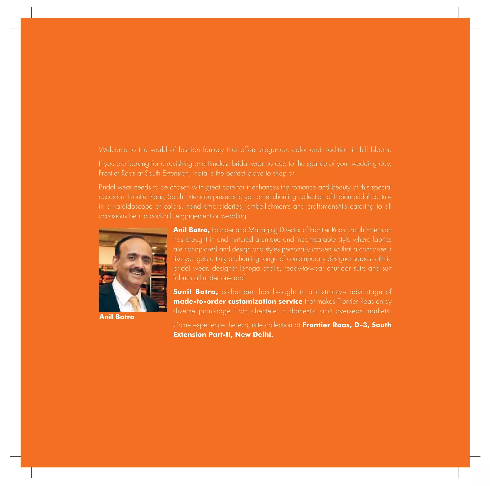 Frontier Raas Brochure | PDF