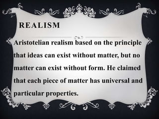 EDUCATIONAL PHILOSOPHIES OF FRONTIER THINKERS | PPTX