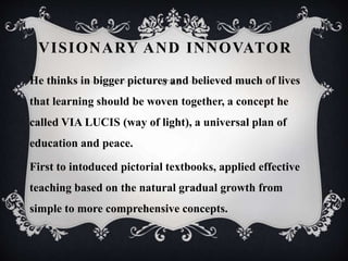 EDUCATIONAL PHILOSOPHIES OF FRONTIER THINKERS | PPTX