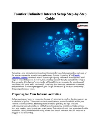 Frontier Unlimited Internet Setup Step-by-Step Guide.pdf