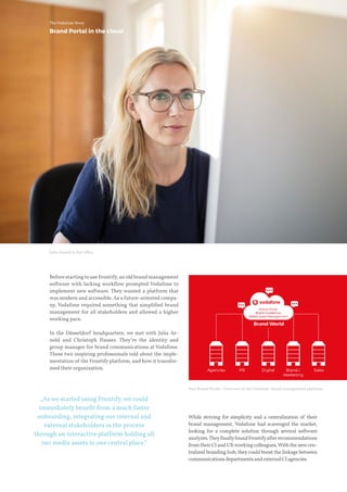 Vodafone and Frontify