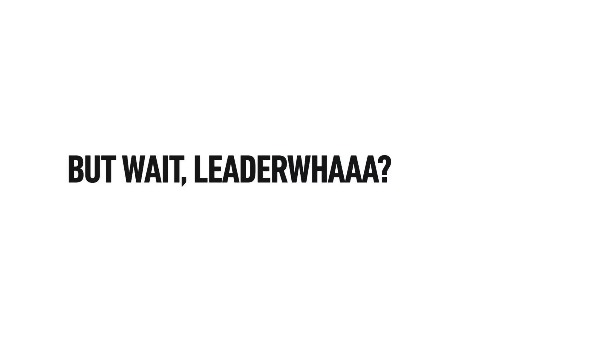 Front - Design Leadership | PPT