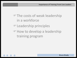 Front line leaders bb_v2 | PPT