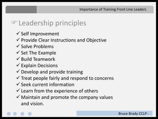 Front line leaders bb_v2 | PPT