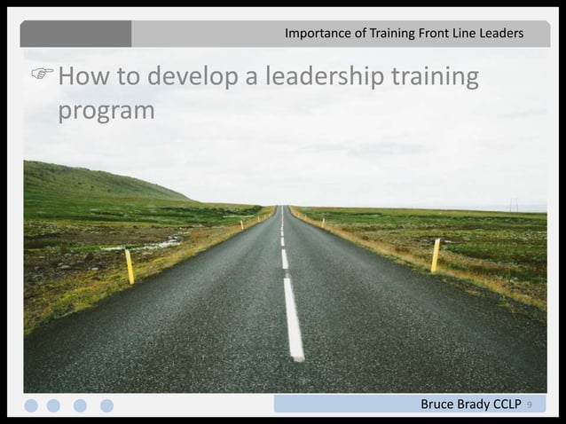 Front line leaders bb_v2 | PPT