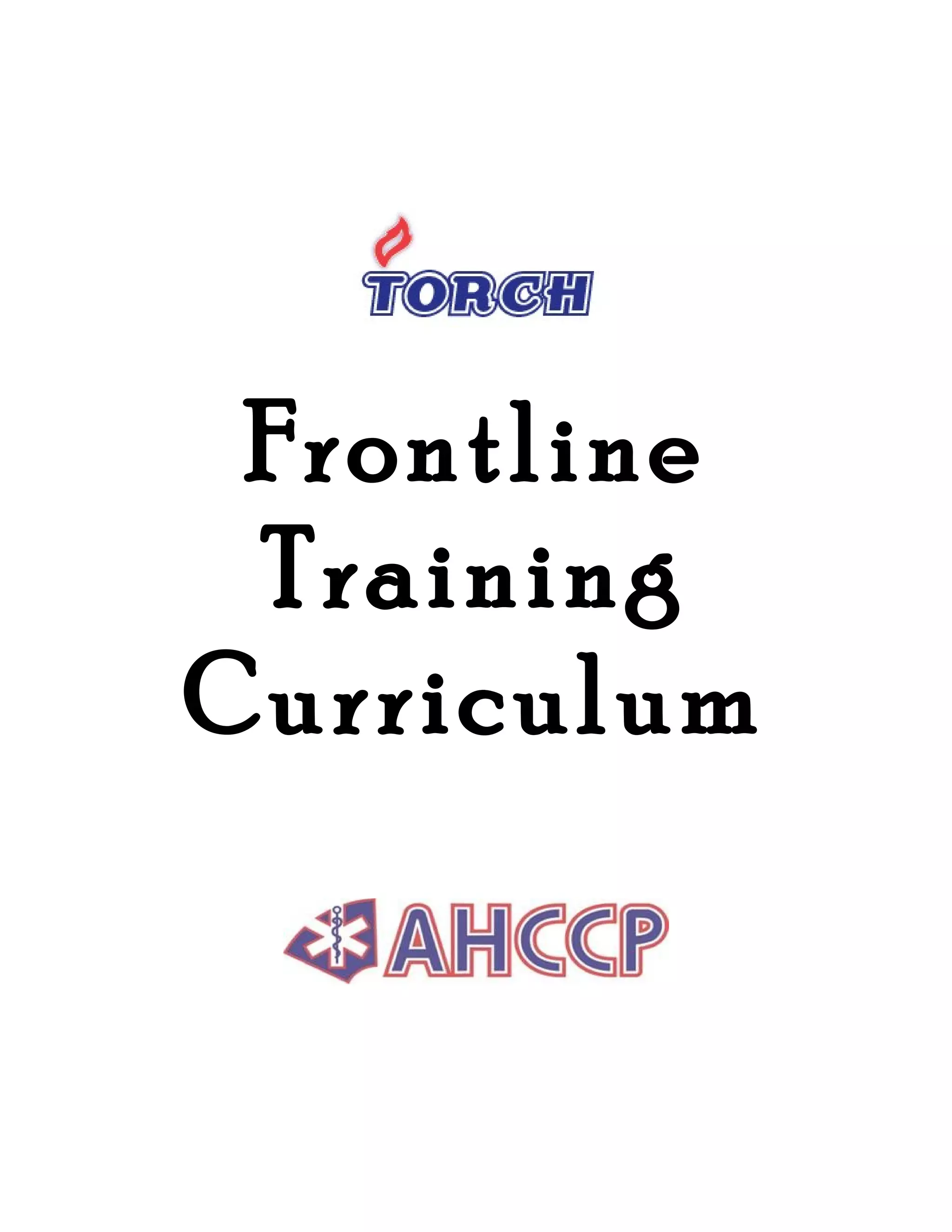 Frontline Training Literature Review | PDF