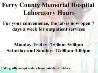 FCPHD lobby ad content | PPT