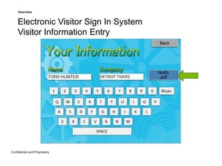 Visitor Sign In System | PPT