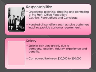 Front office | PPTX