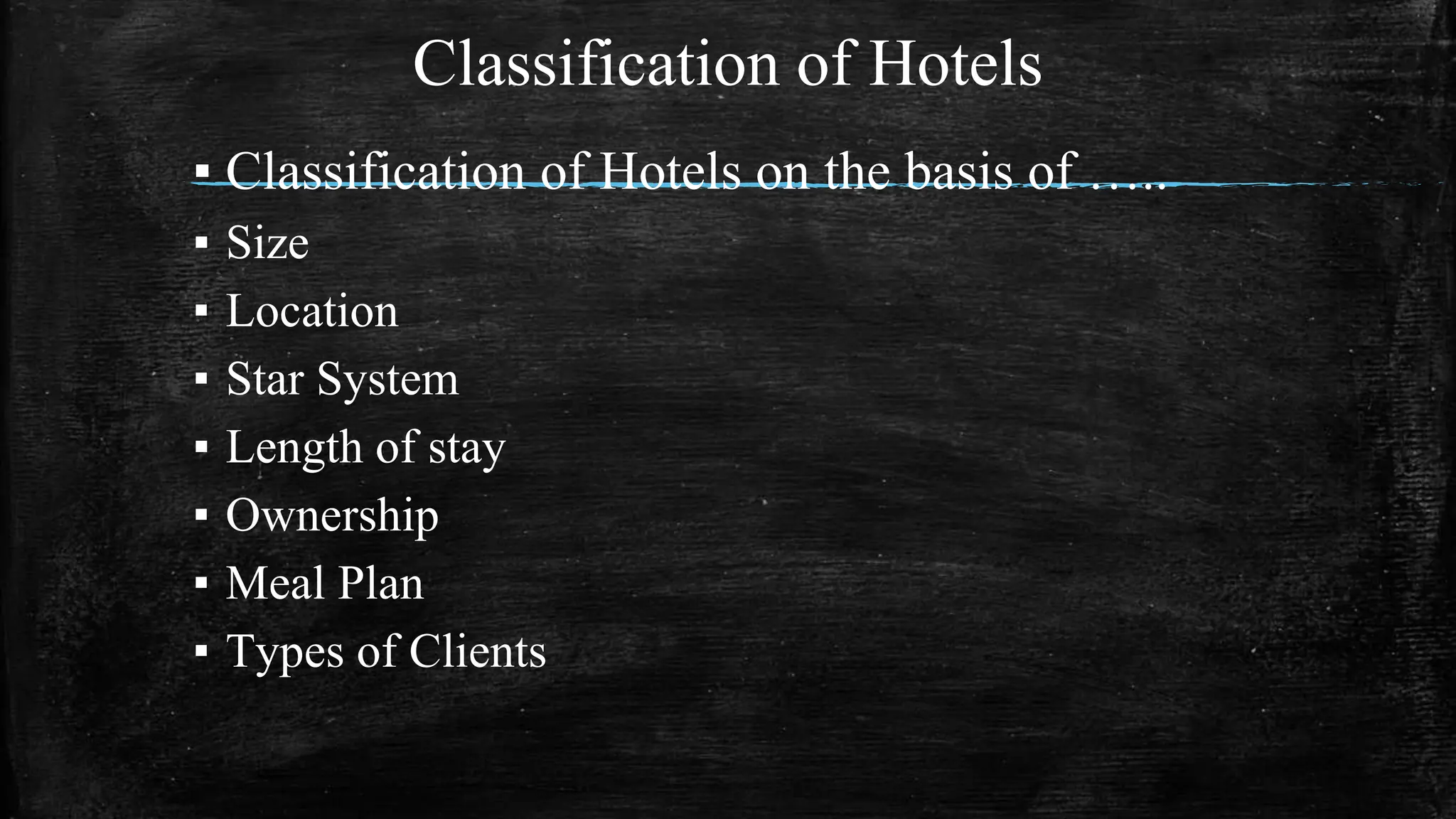 Front Office - Hotel and its Classifiaction.pptx