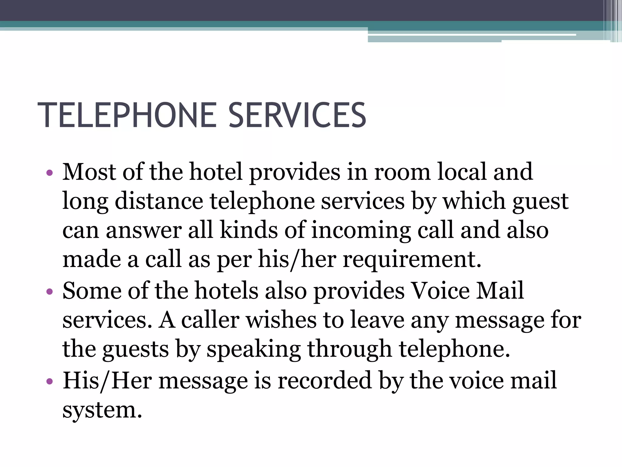 Front office communication | PPTX