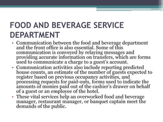 Front office communication | PPTX