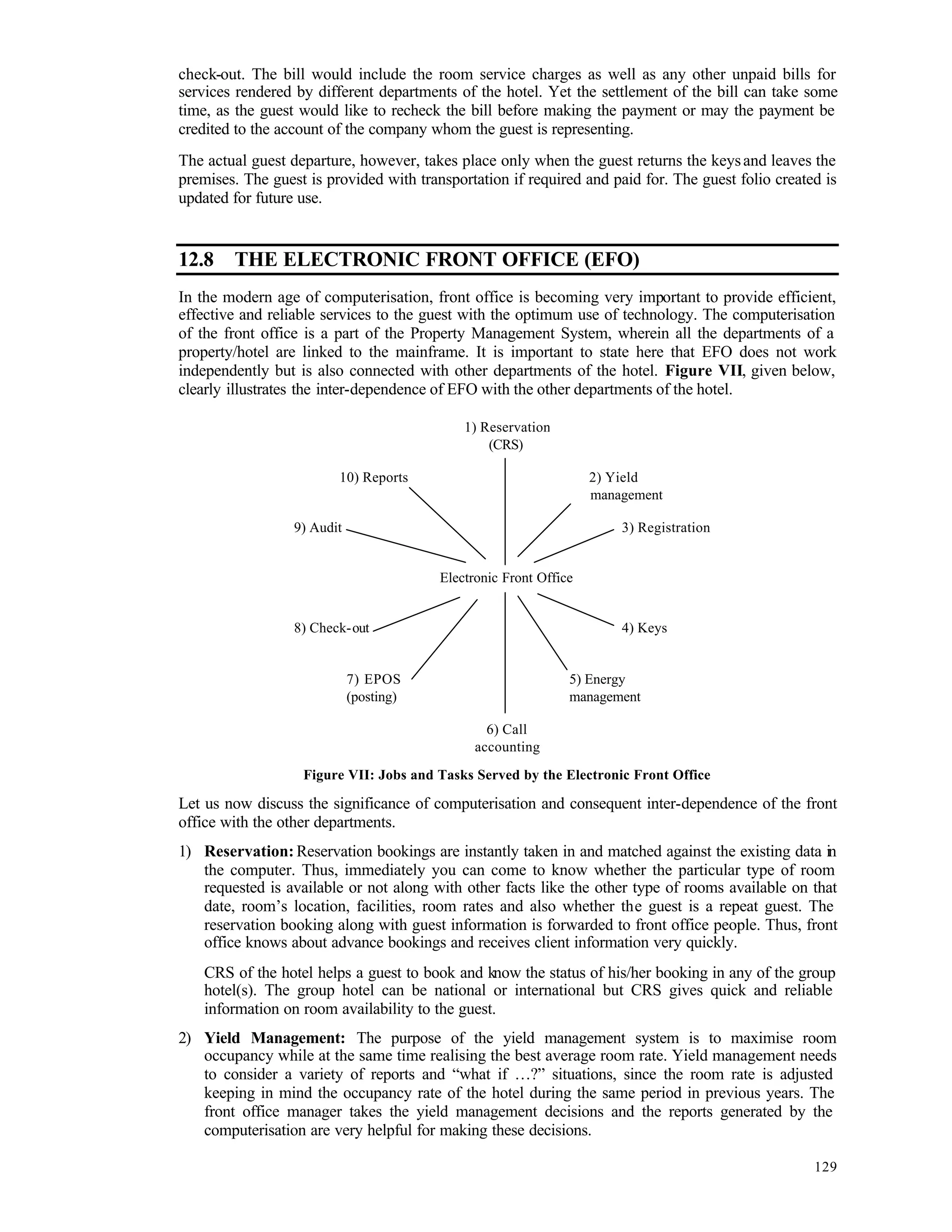 Front office operation(1) | PDF