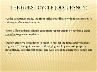 A Power Point Presentation on Front office overview.ppt